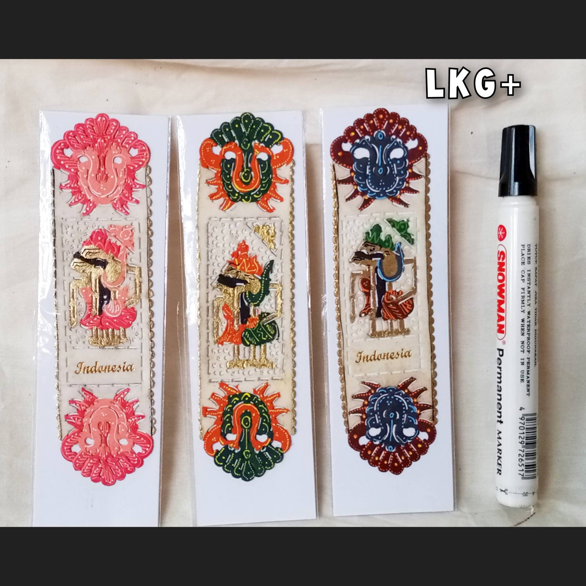 10 Pcs Shadow Puppets Bookmarks/ Fine Quality Shadow Puppets Bookmarks ...