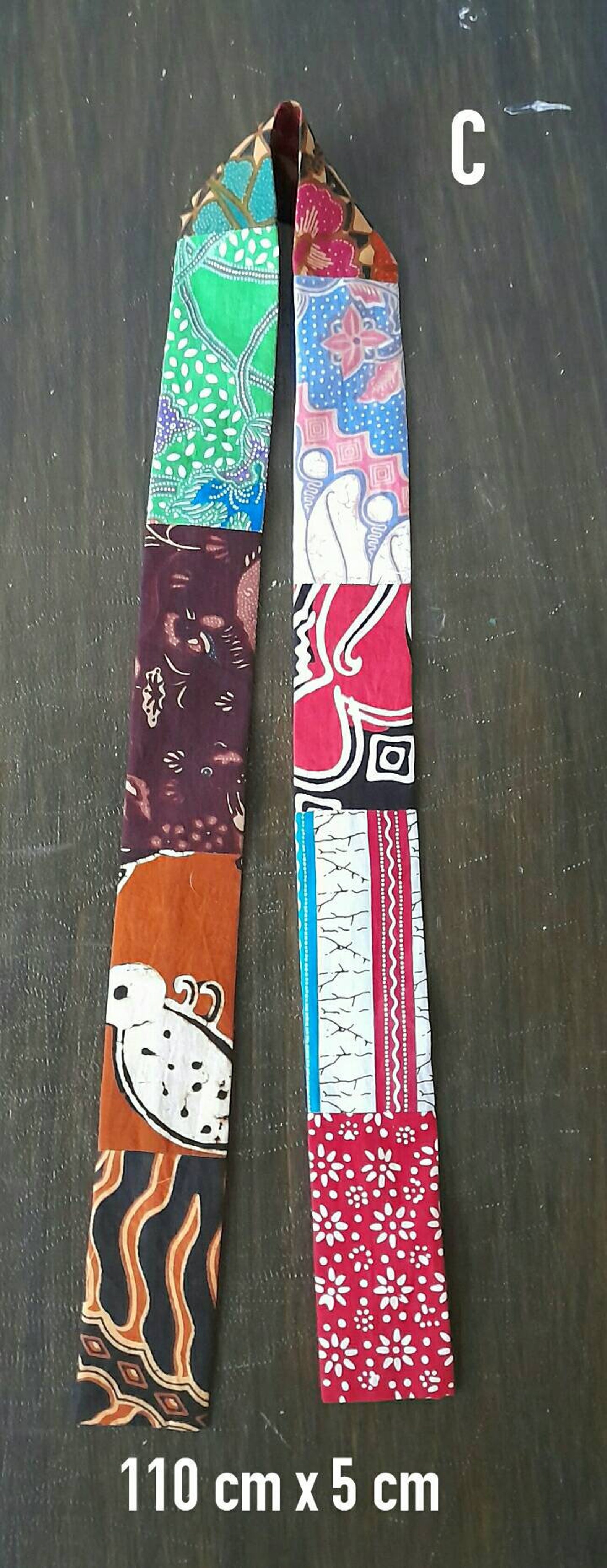 3 Pcs Batik Patchwork Shawl /batik Headband/patchwork Batik - Etsy