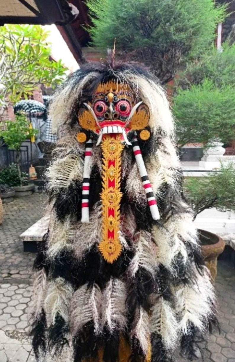 Free 1 Pc Handpainting Head Cover Rangda Cloth and Free Shipping ...