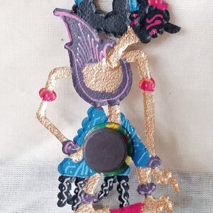 Set of 5 Pcs and 10 Pcs Shadow Puppets Fridge Magnet/ Indonesian Shadow ...