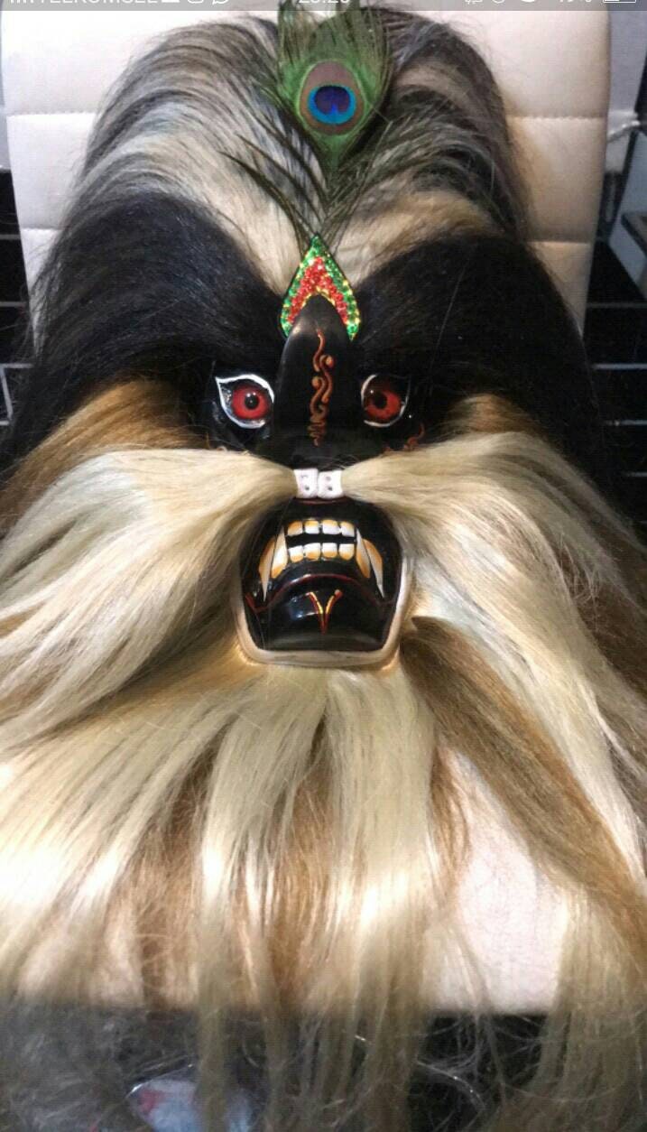 Bujang Ganong Mask/ Traditional Mask From Ponorogo Indonesia/ Bujang ...