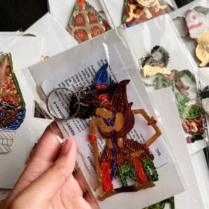 Set of 10 Pcs,25 Pcs and 50 Pcs Shadow Puppets Keychains/genuine ...