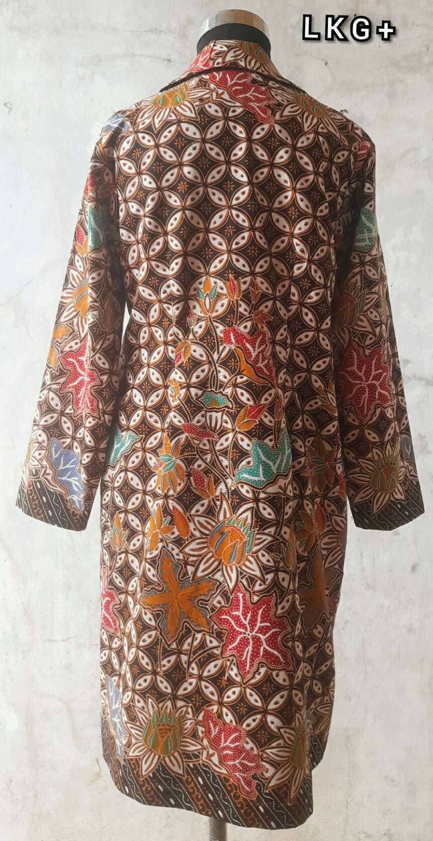 Batik Outer/us Size M Batik Blazer/batik Jacket/midi Outer Batik/batik ...