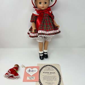 Christmas Patsy Joan Doll by Effanbee - Etsy