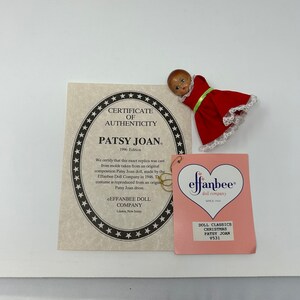 Christmas Patsy Joan Doll by Effanbee - Etsy