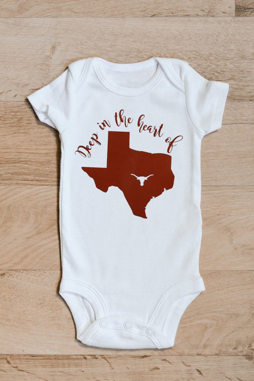 Deep in the Heart of Texas Onesie! Great Gift for ANY Texas Baby! - Etsy