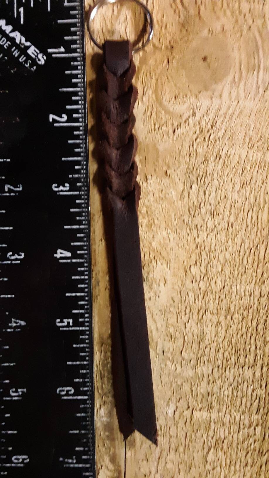 Leather Key Chain in Attractive Bleed Knot 4 1/2 Inches and 6 - Etsy