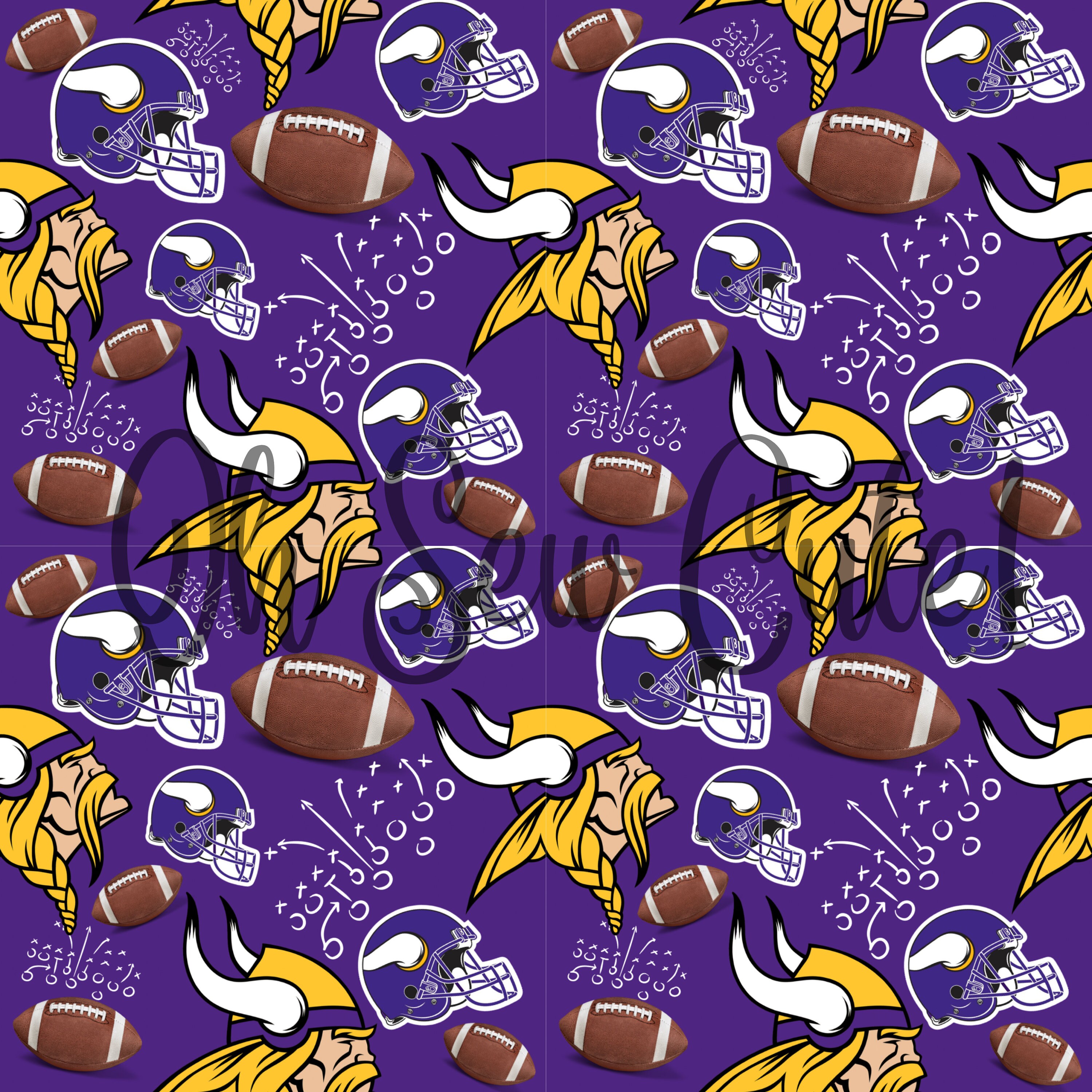 Vikings Seamless - Etsy