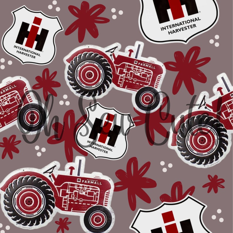 Farmall Seamless File - Etsy