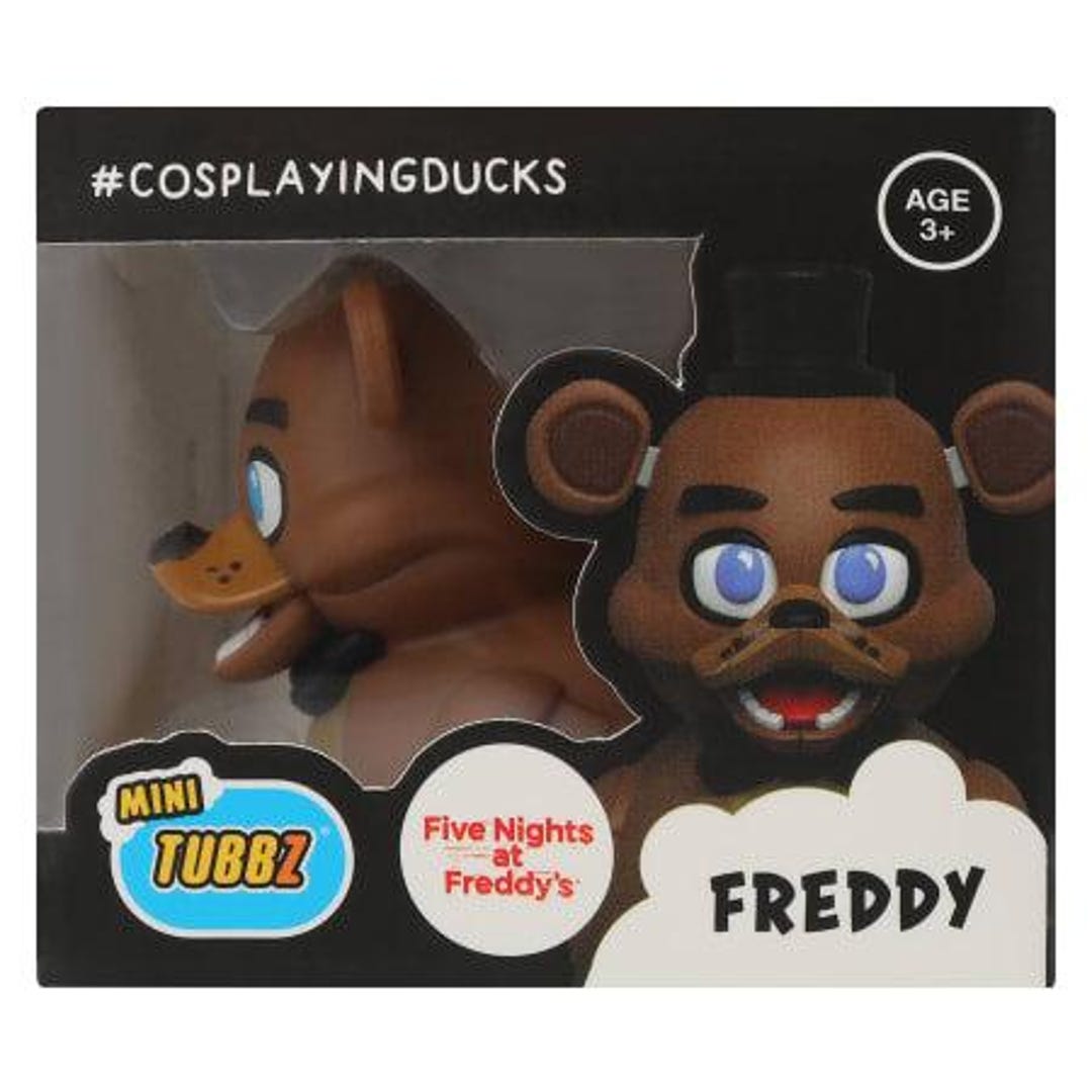 Display A Five Nights at Freddy's Freddy Mini Tubbz Collectible Duck to ...