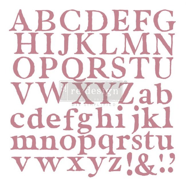 Clear Alphabet Stamps - Etsy