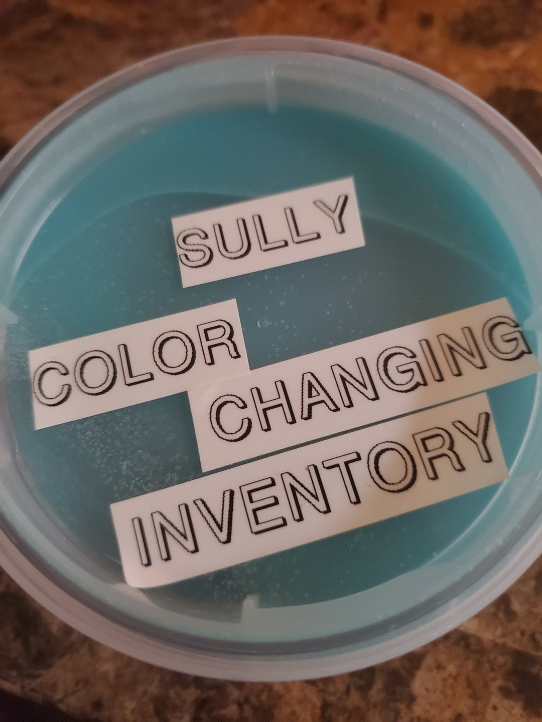 Sully Color Changing Slime - Etsy