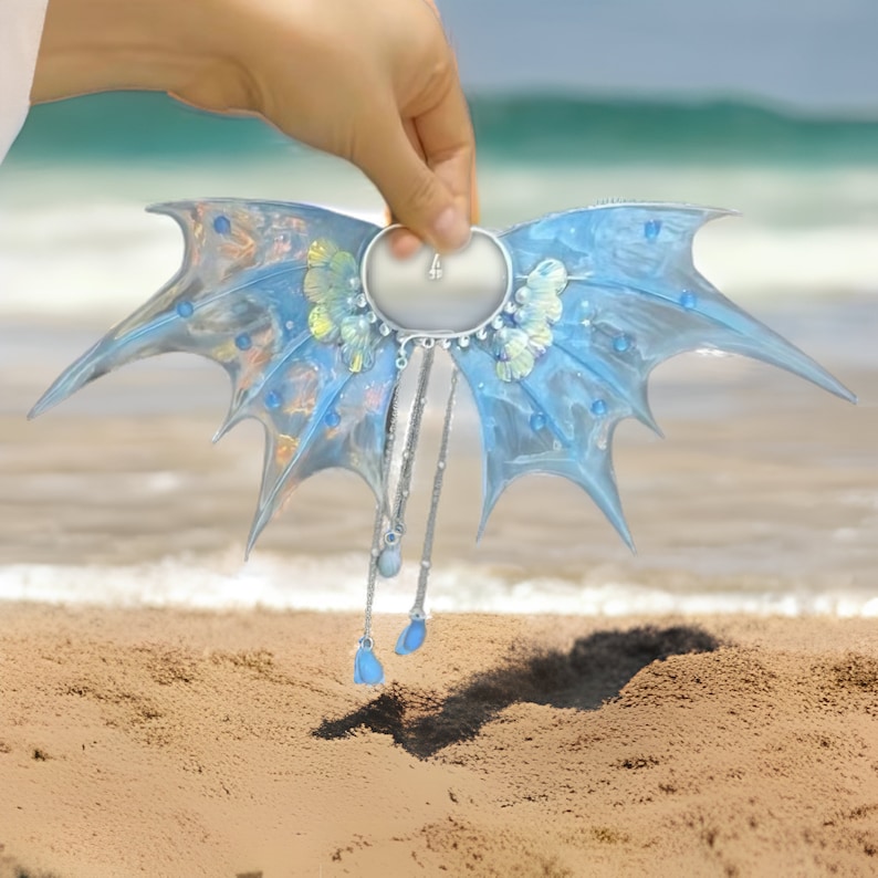 Colorful Mermaid Earring,ear Cuff,wrapped Fairy Ears,cosplay Fantasy ...