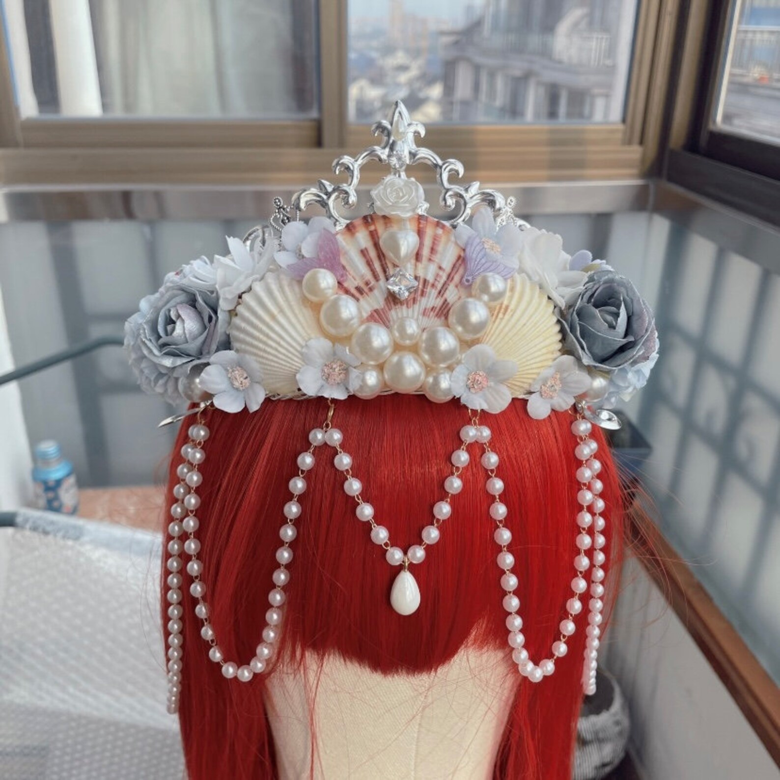 Mermaid Crown costume Accessoryseashell Headbandmermaid - Etsy