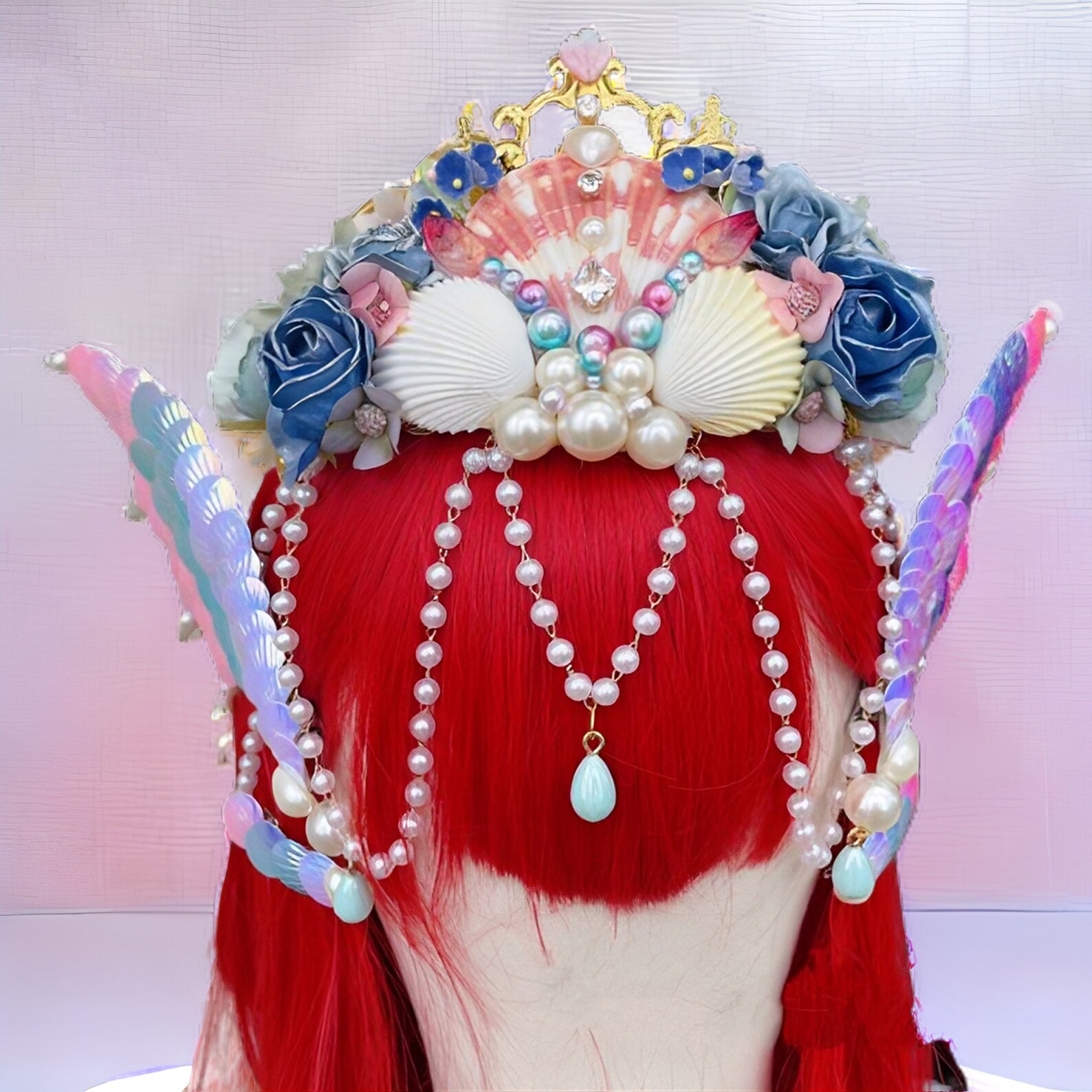 Mermaid Crown costume Accessoryseashell Headbandmermaid - Etsy