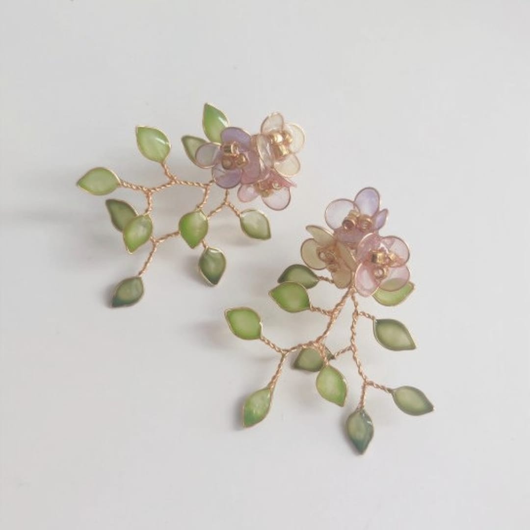 Forget Me Not Earrings,flower Earrings,gifts for Girls,wire Flower ...