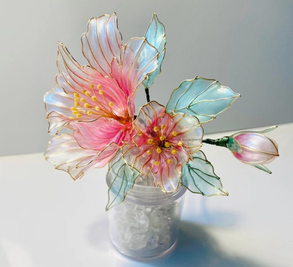 Handmade Hairpin,japanese Kanzashi Hairpin,anime Accessories,peony ...