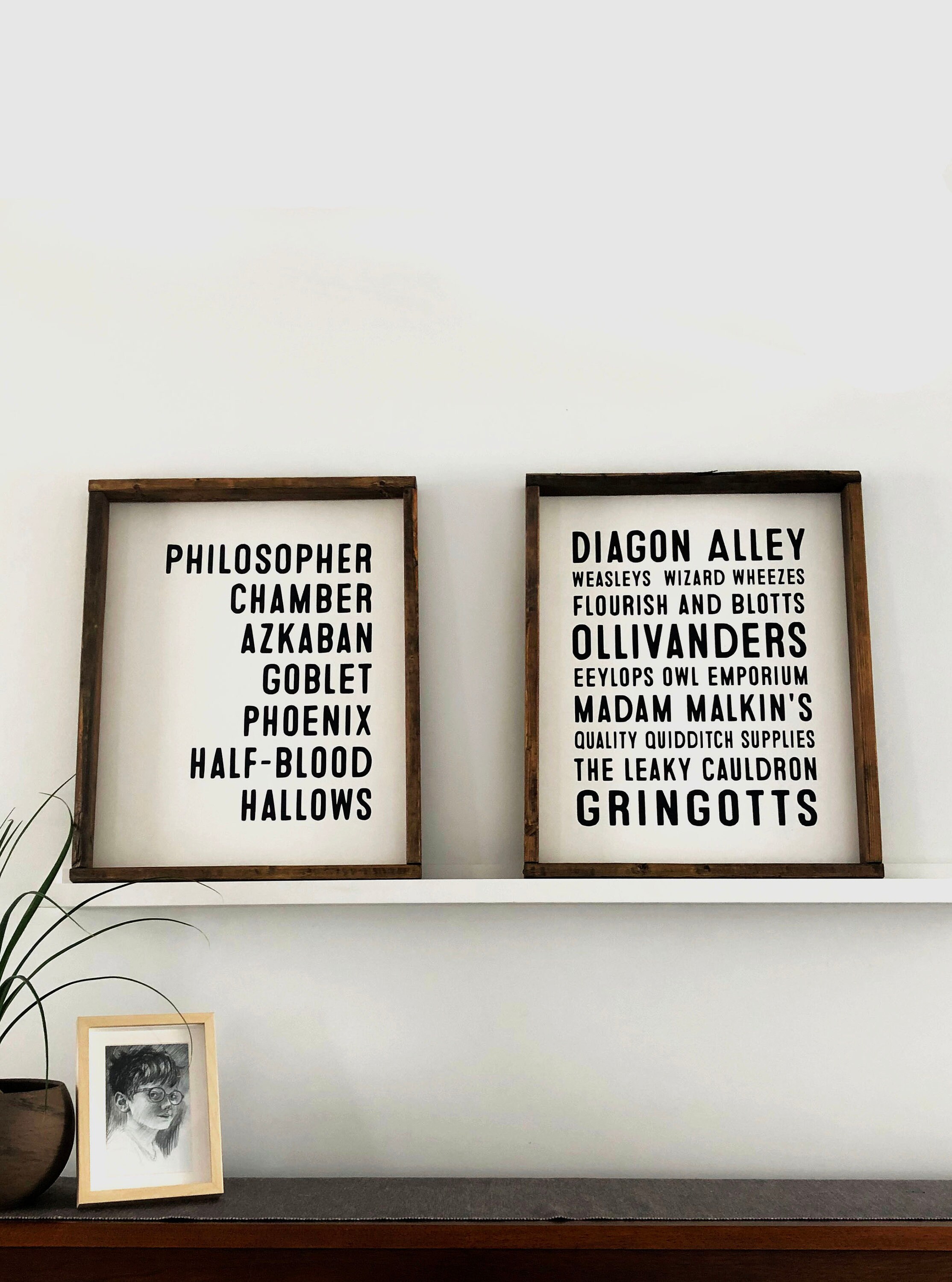 17 Diagon Alley Signs Harry Potter Party Wtih By