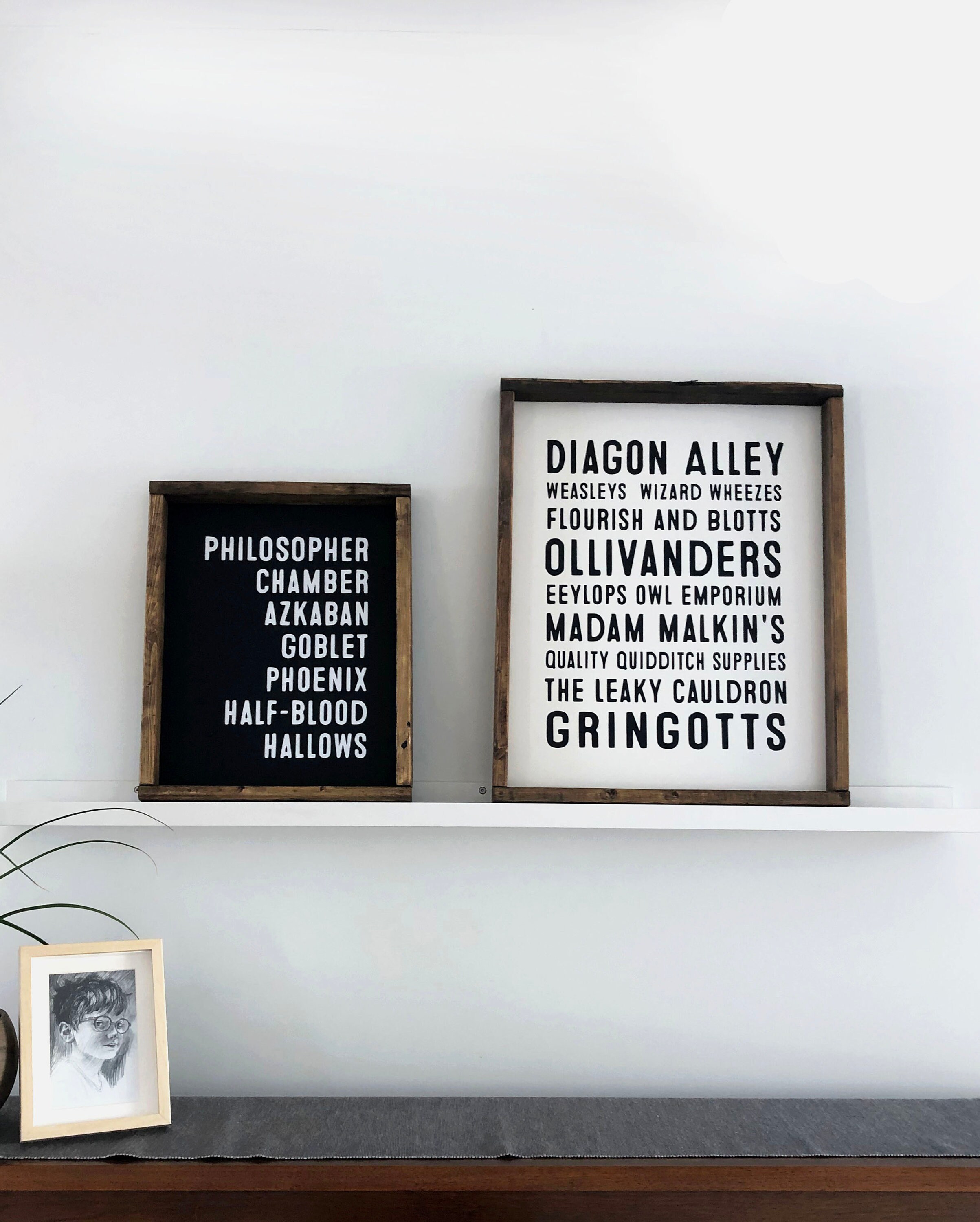 17 Diagon Alley Signs Harry Potter Party Wtih By