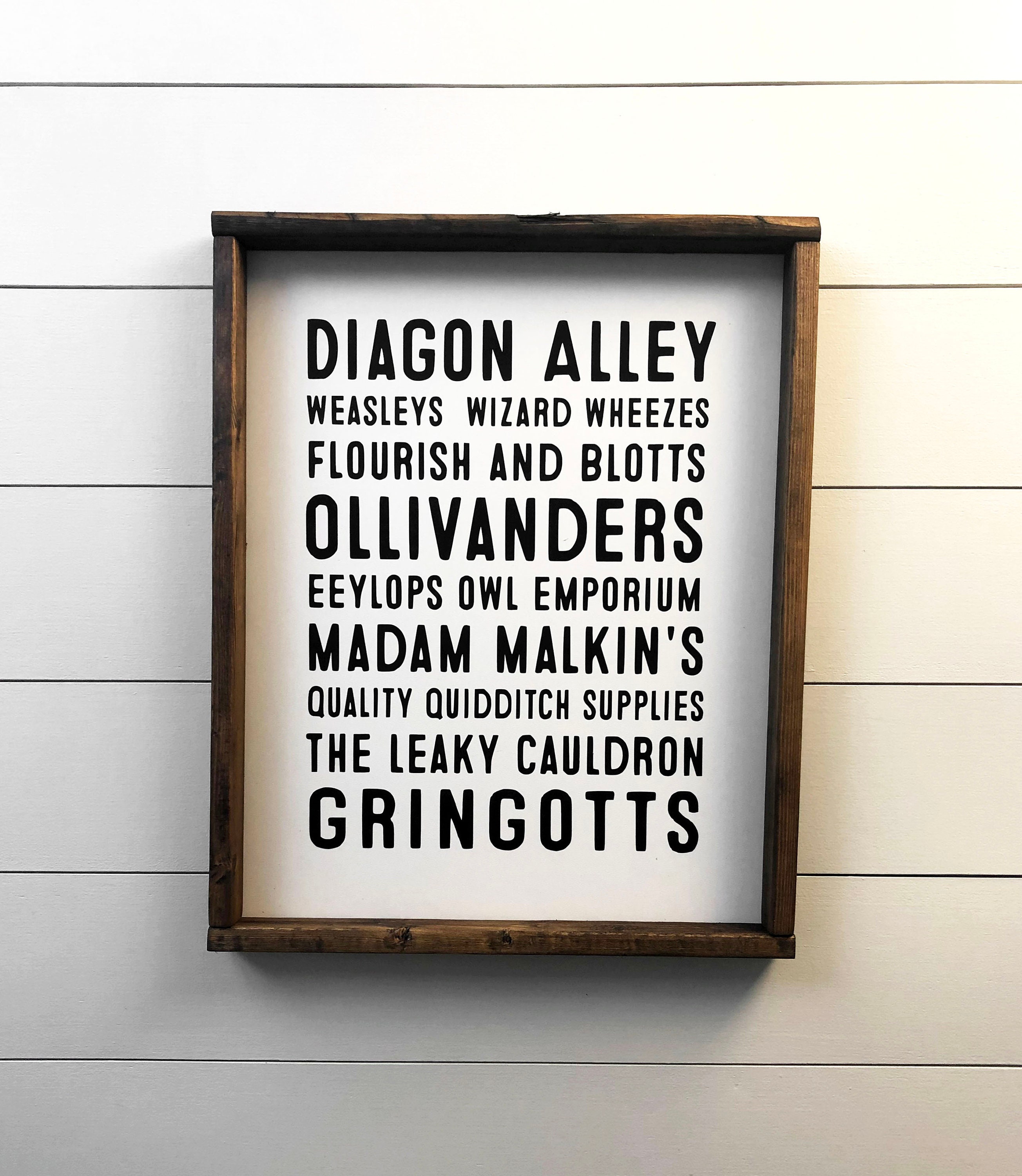 17 Diagon Alley Signs Harry Potter Party Wtih By