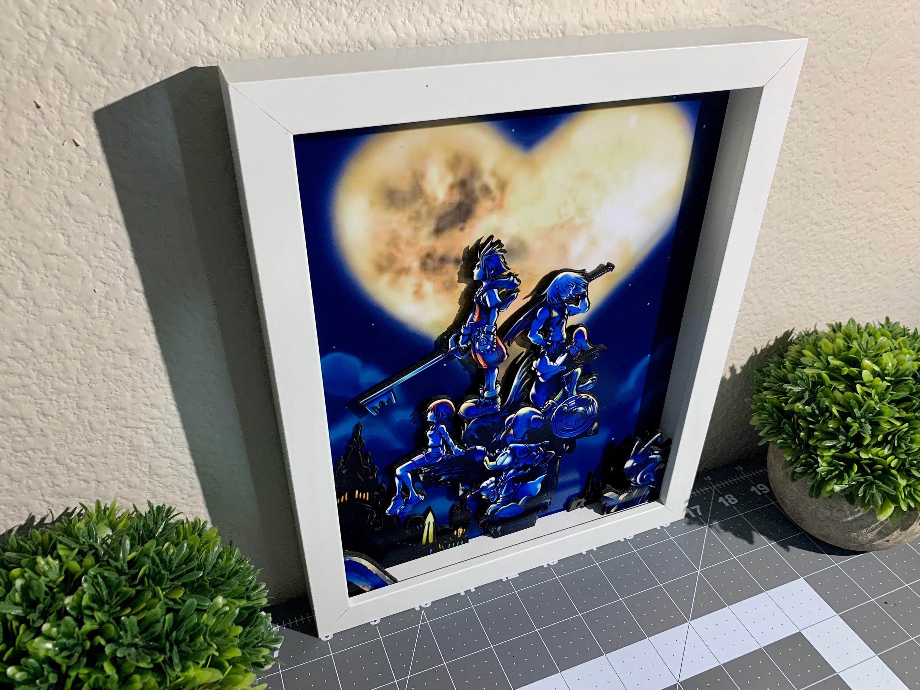 Kingdom Hearts Shadow Box - Etsy