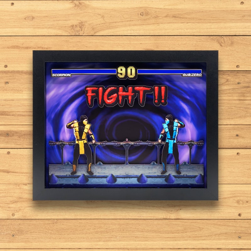 Retro Shadow Box - Etsy