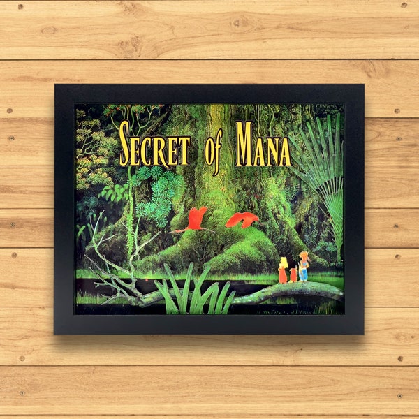 Secret of Mana Shadow Box - Etsy
