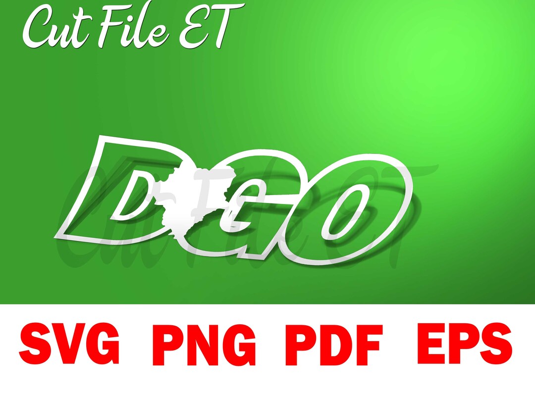 Digital File, Silhouette, File to Cut, Decals, DGO, Durango, Mexican ...