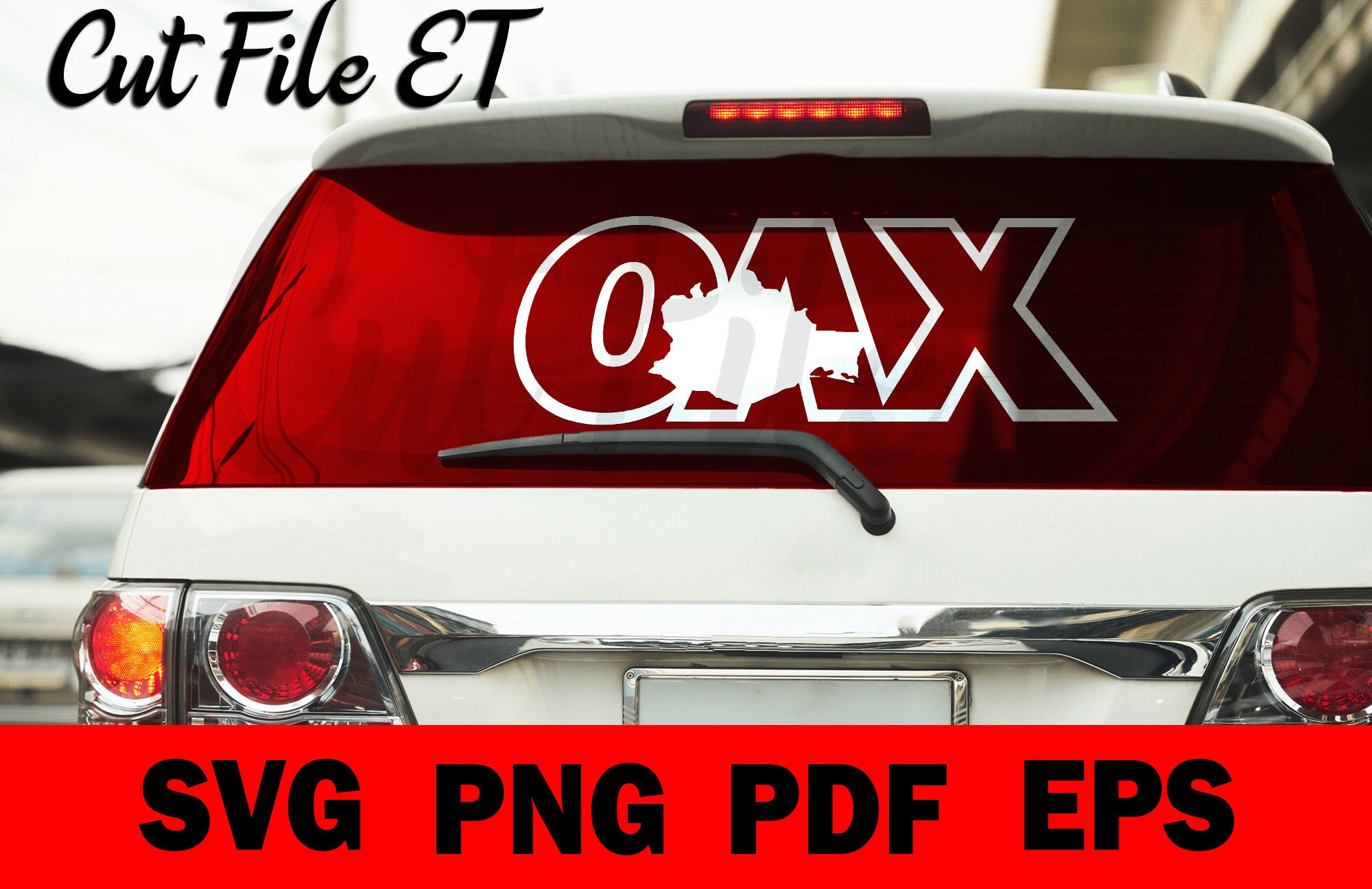 Digital File, Silhouette, File to Cut, Decals, OAX, Oaxaca, Mexican ...