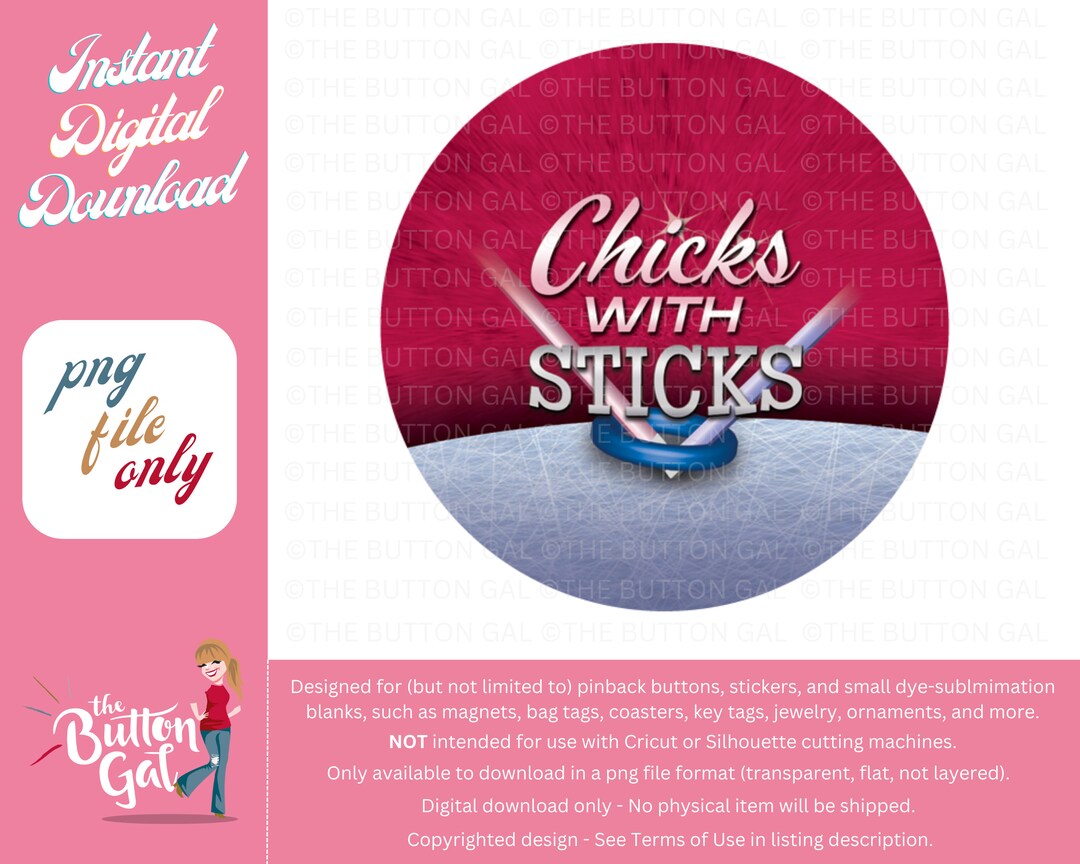 Full Color Digital Ringette Design Instant Digital Download - Etsy