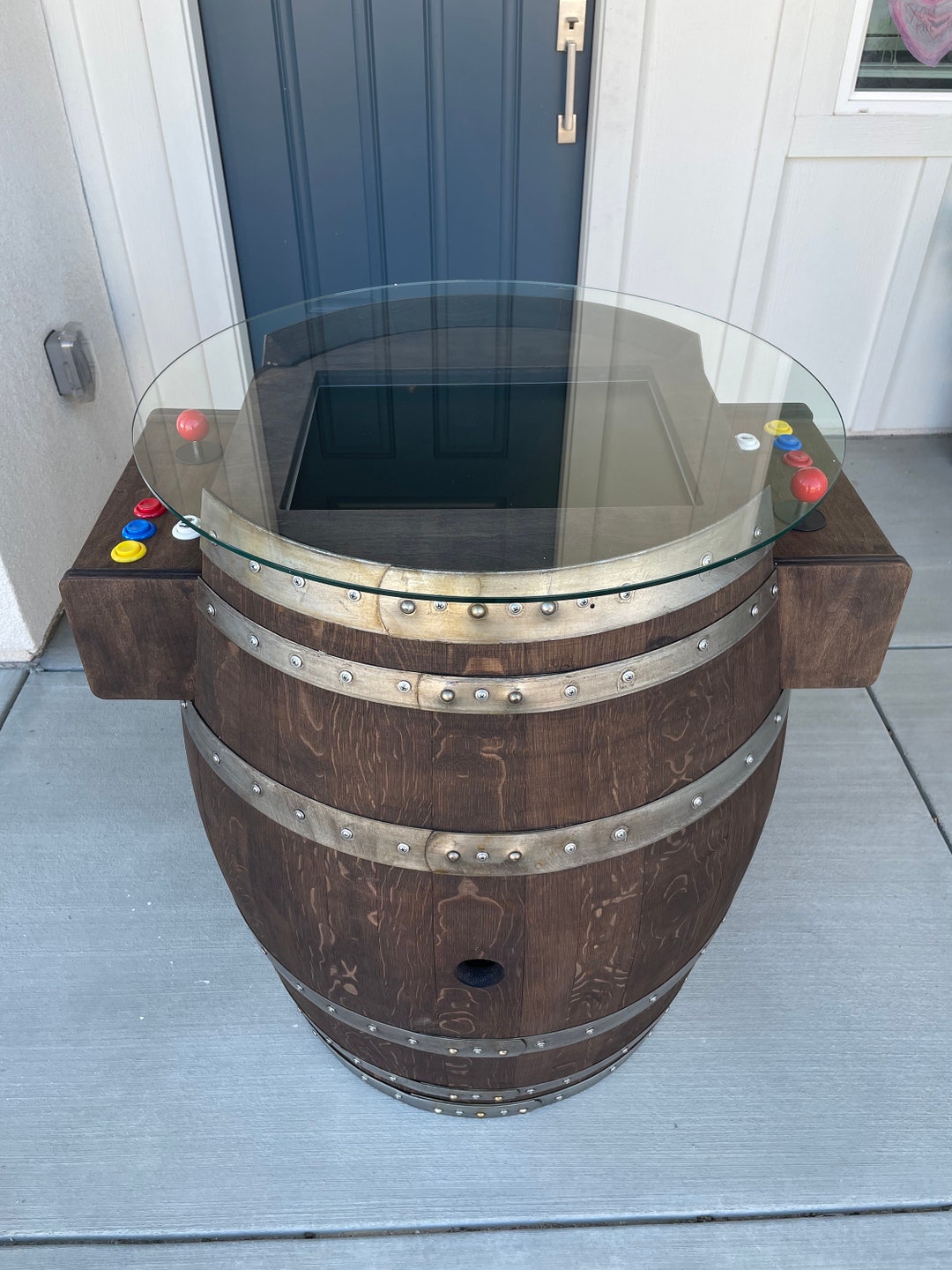 Whiskey Wine Barrel Arcade - Etsy