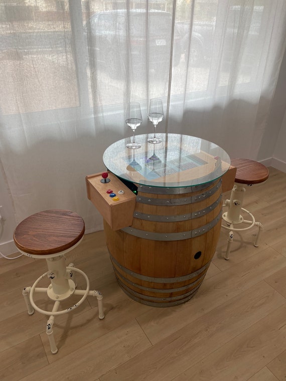 Arcade Wine Barrel Plans Giant Checkers — AZCO Rustic Designs And
