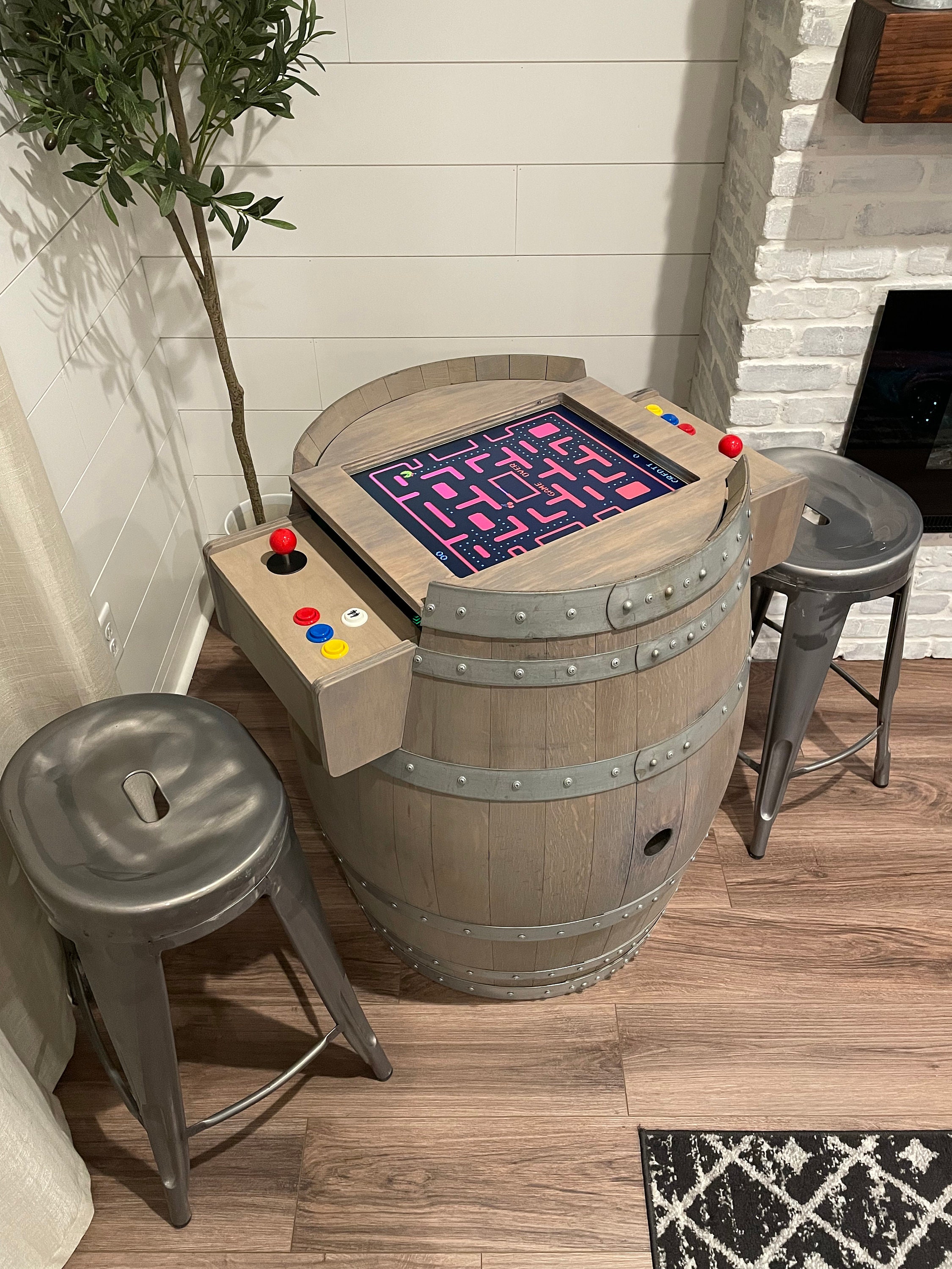Whiskey Wine Barrel Arcade - Etsy