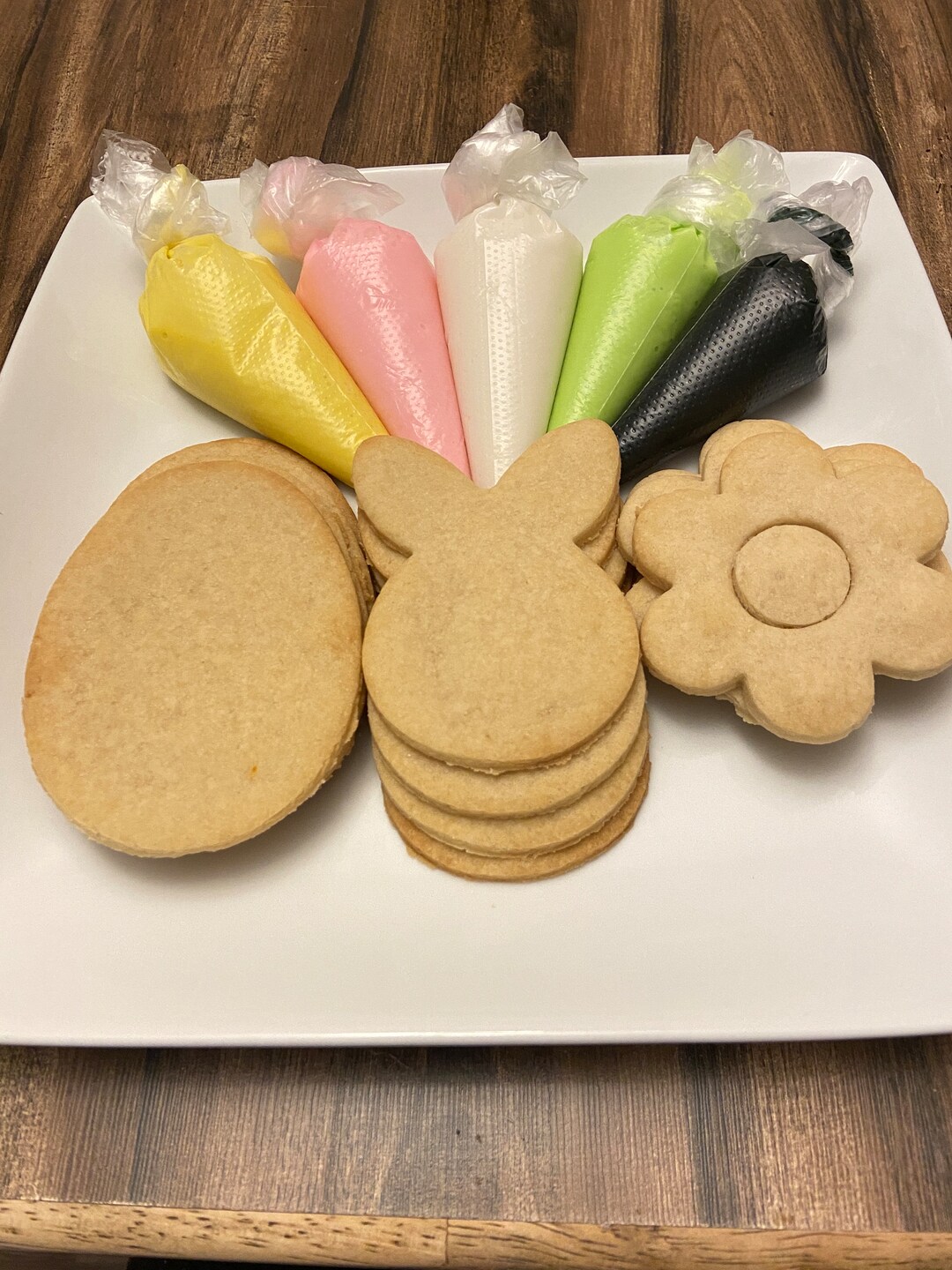 DIY Vegan Easter Sugar Cookies Kit | Decorate Yourself Cookies | Sugar ...