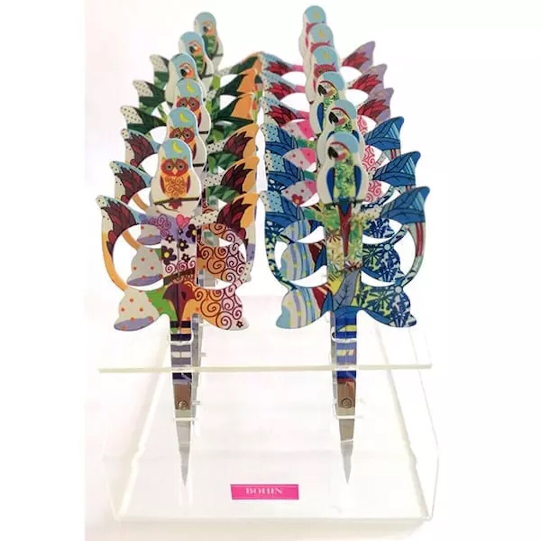 Tropical Birds Scissor by BOHIN, Colorful Stainless Steel Shears ...
