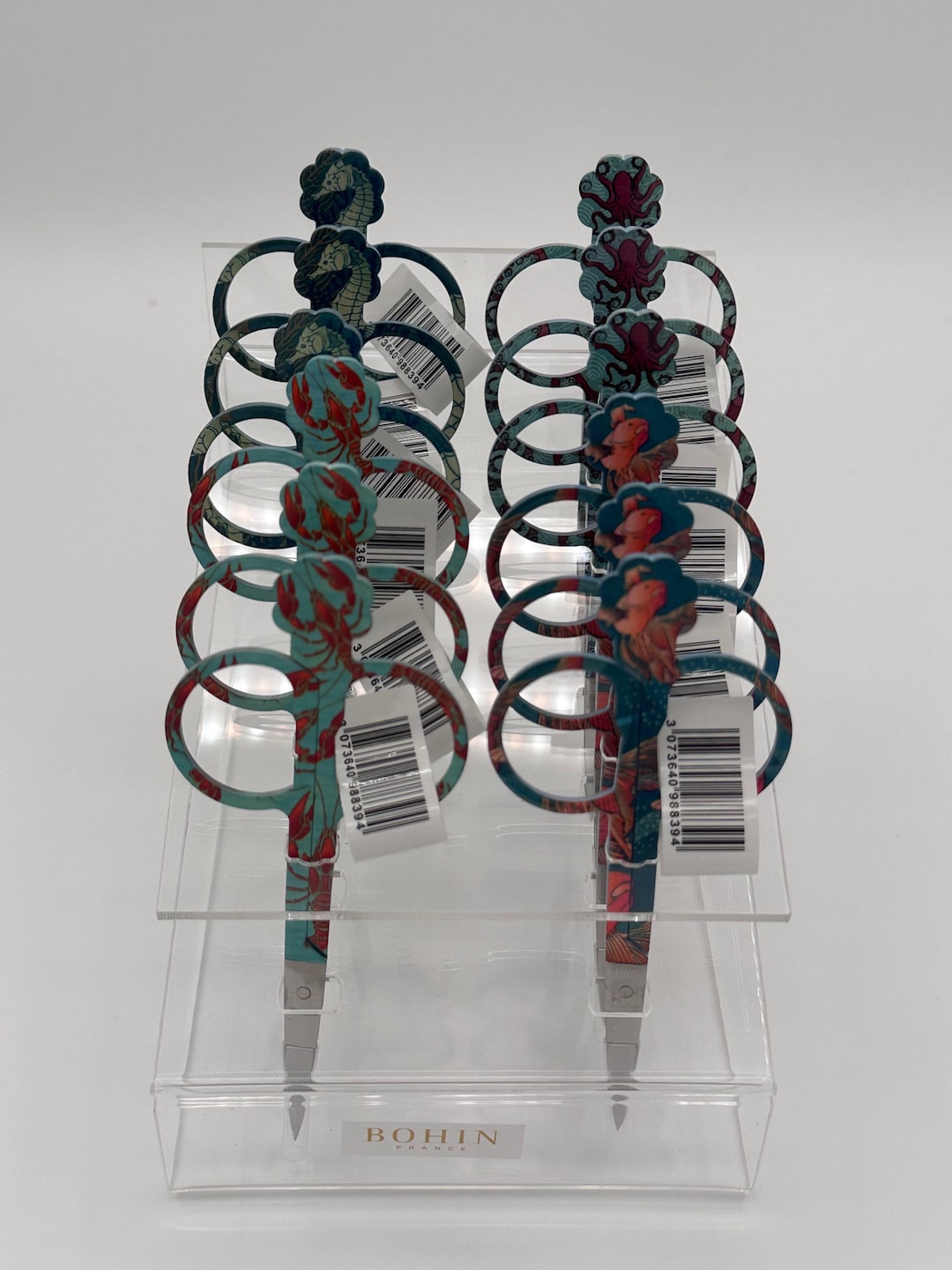 Sea Animals Scissor by BOHIN, Colorful Stainless Steel Shears, Crochet ...