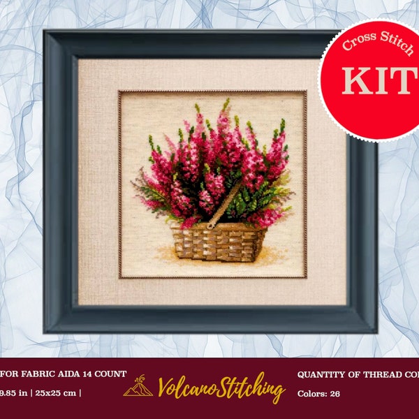 Heather Cross Stitch - Etsy