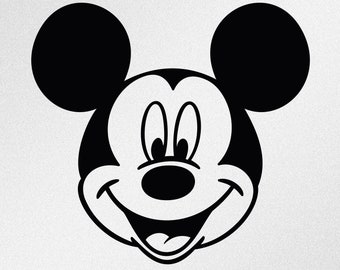 Mickey Mouse Head - Etsy