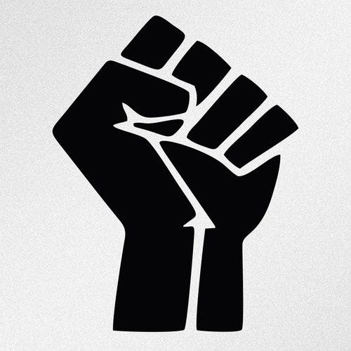Black Lives Matter Fist Svg Dxf Eps Ai Cdr Vector Files - Etsy