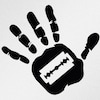 Middle Finger Hand Svg, Dxf, Eps, Ai, Cdr Vector Files for Silhouette ...