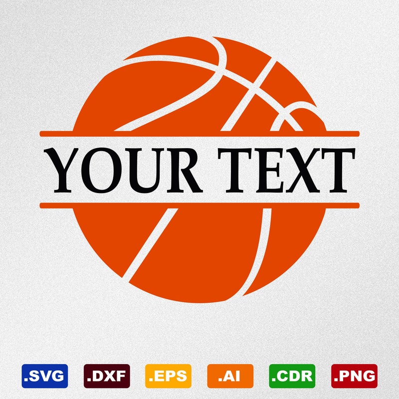 Split Basketball Svg - Etsy