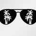 Aviator Sunglasses Svg, Dxf, Eps, Ai, Cdr Vector Files for Silhouette ...