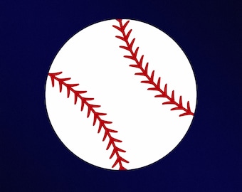 Baseball Ball Split Monogram Svg, Dxf, Eps, Ai, Cdr Vector Files for ...