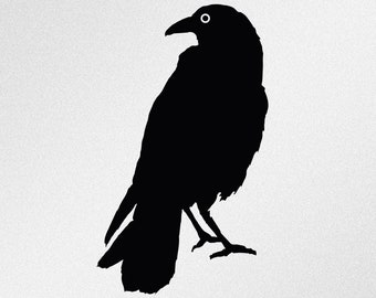 Raven Dxf File - Etsy