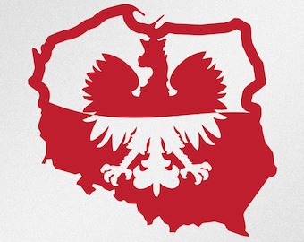 Polish Flag Symbol Dxf - Etsy