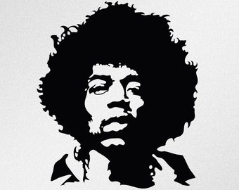 Hendrix Portrait - Etsy