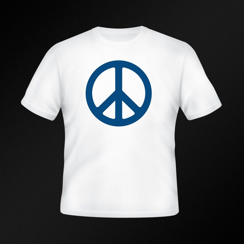 Peace Symbol Svg Dxf Eps Ai Cdr Vector Files for - Etsy