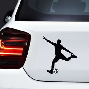 Soccer Player Vinyl Decal Sticker - Etsy
