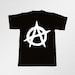 Anarchy Symbol Svg, Dxf, Eps, Ai, Cdr Vector Files for Silhouette ...
