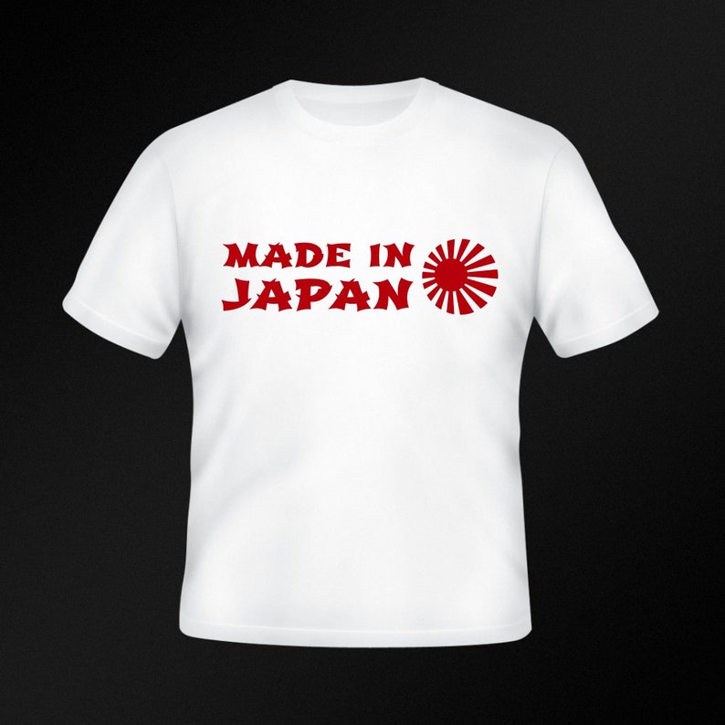 Made in Japan Rising Sun Svg Dxf Eps Ai Cdr Vector Files - Etsy